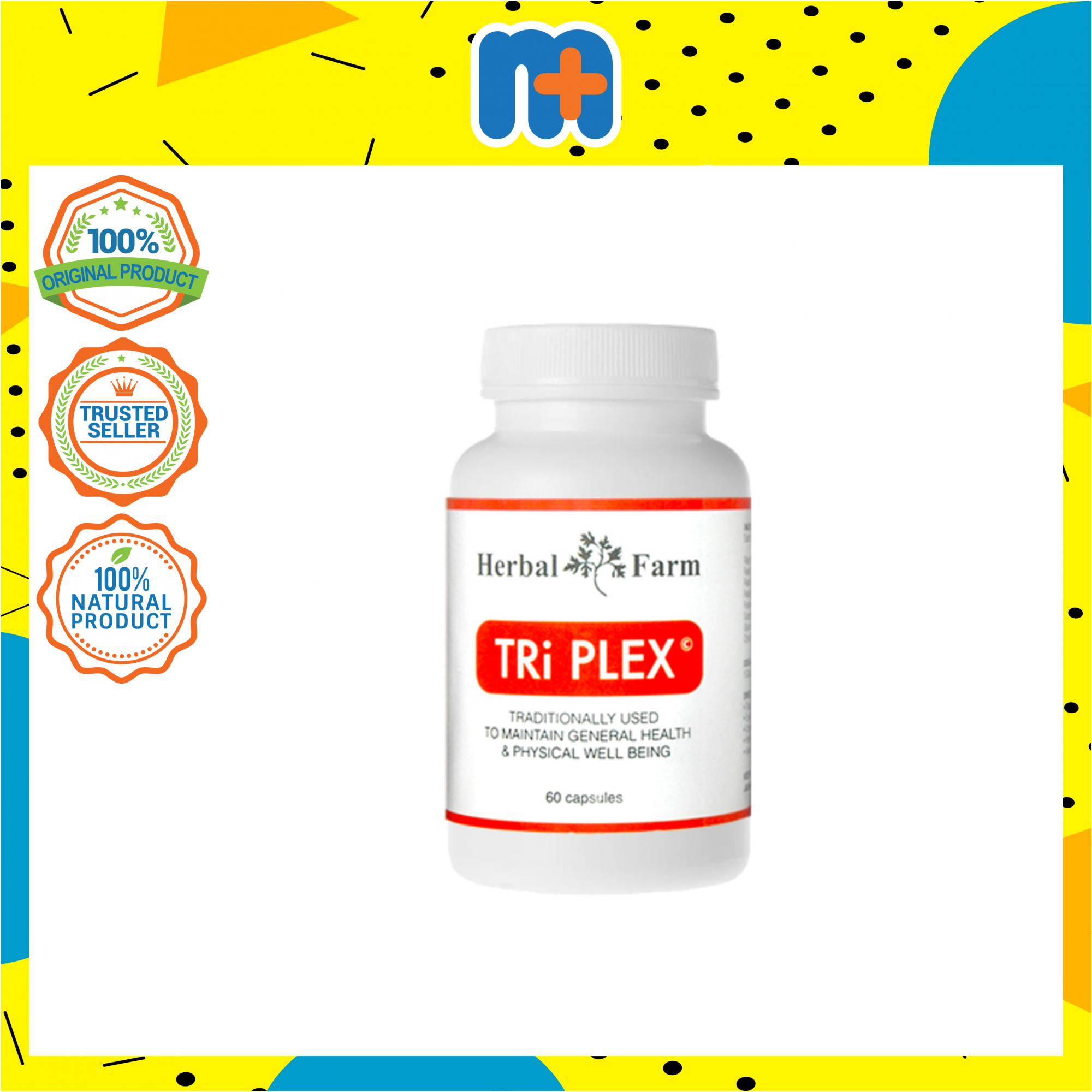 [MPLUS] Herbal Farm Triplex 60 Caps